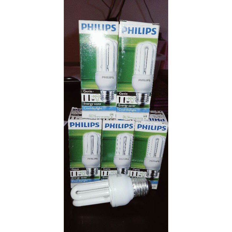 MENTOL LAMPU DOWNLIGHT GENIE 11W E27 PUTIH JIMAT TENAGA/PHILIPS GENIE ...