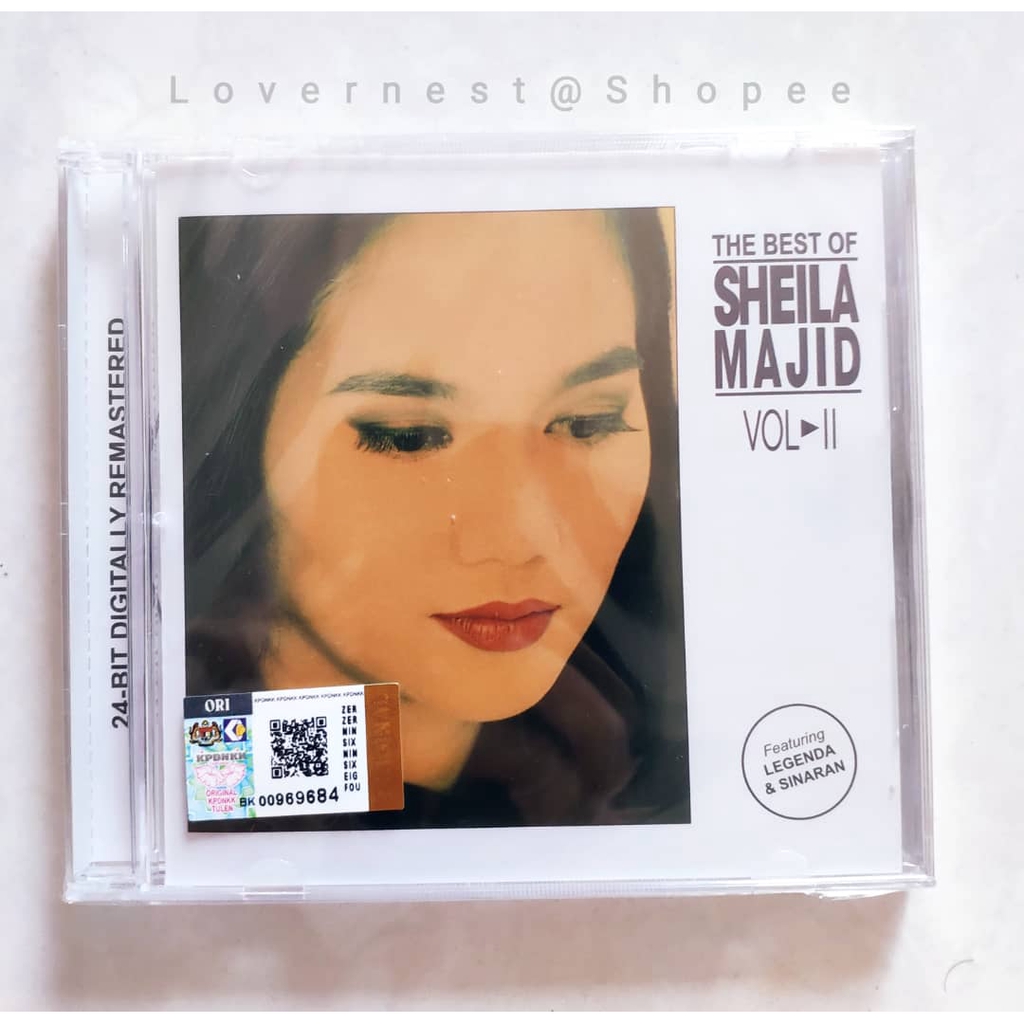 Sheila Majid - The Best Of Sheila Majid Vol. II CD Album - Legenda ...