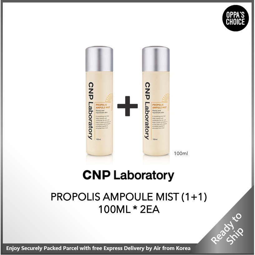 🇰🇷 [PROMO] CNP LABORATORY PROPOLIS MIST AMPOULE 1+1 (100ml + 100ml) | Shopee Malaysia