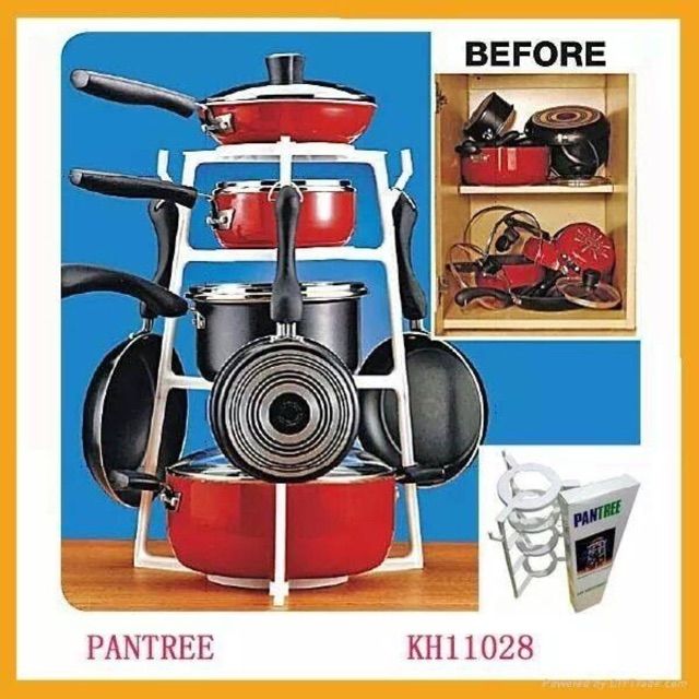 Rak Dapur Kuali Belanga Cooking Pan Rack kitchen storage | Shopee Malaysia