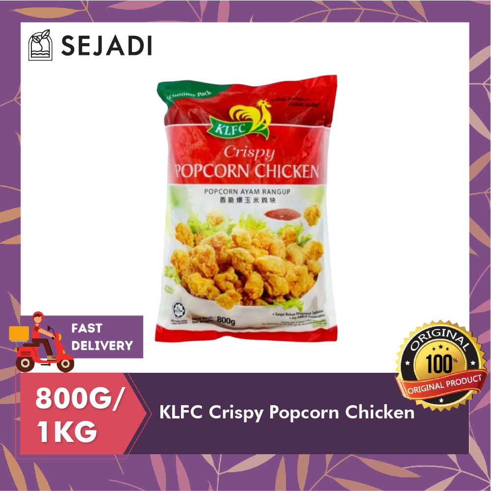[Ready Stock Sejadi - Klang Valley Only] KLFC Crispy Popcorn Chicken ...