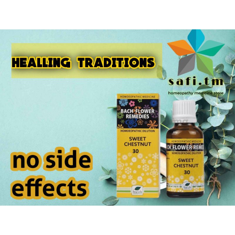 Bach Flower Sweet Chestnut 30,HOMEOPATHIC MEDICINE, | Shopee Malaysia
