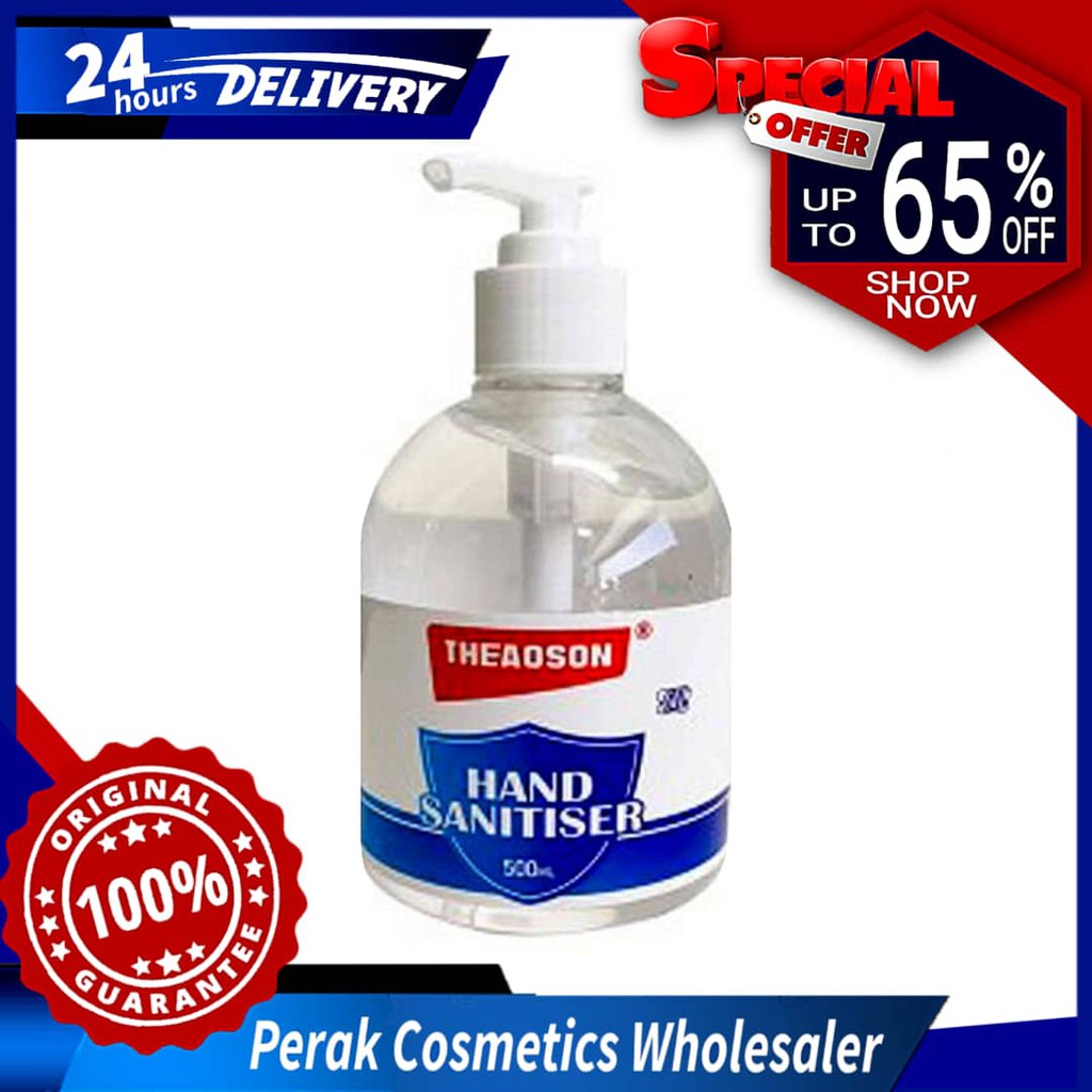 💥Offer🔥THEAOSON Hand Sanitizer Gel (500ML) | Shopee Malaysia