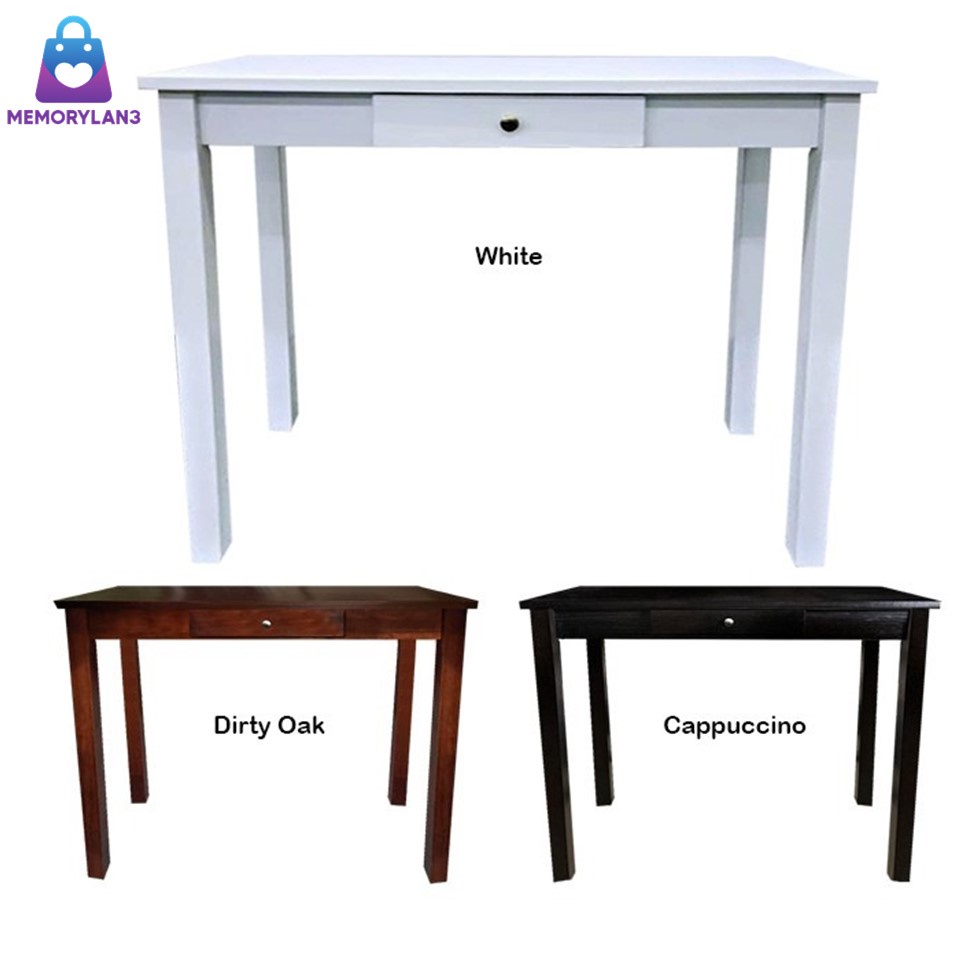 Study Table SNN1636 Wood Table Console Dressing Computer Table With 1 ...