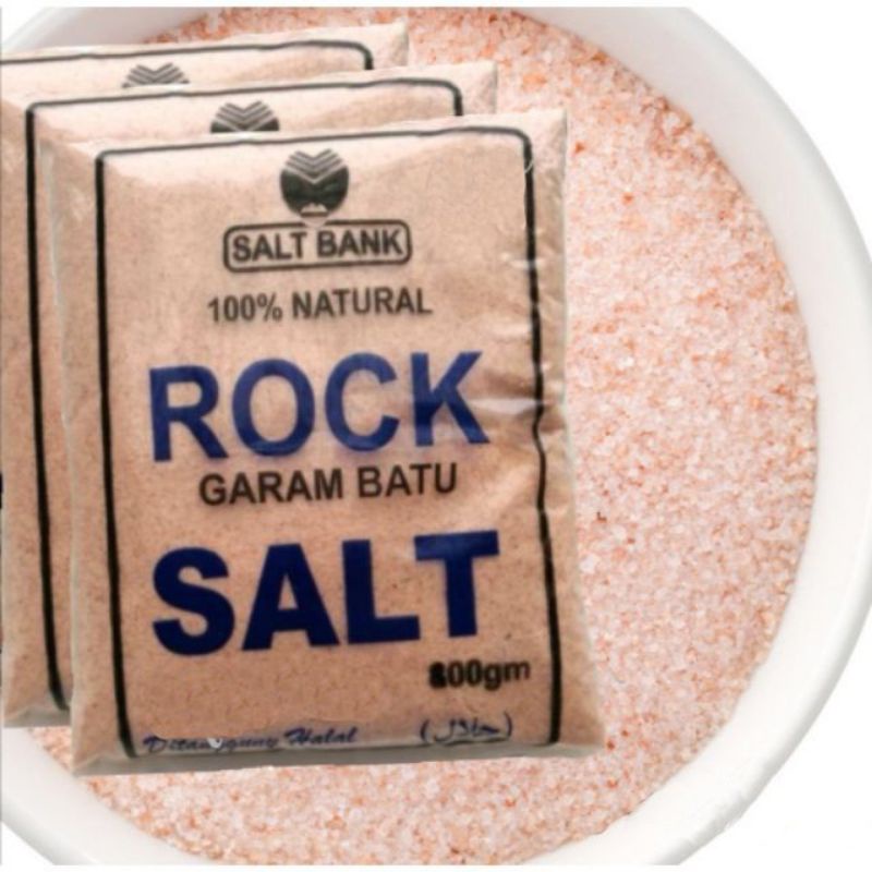 GARAM BATU HIMALAYA 100 gm UNTUK MASAKKAN & Melancarkan pengaliran ...