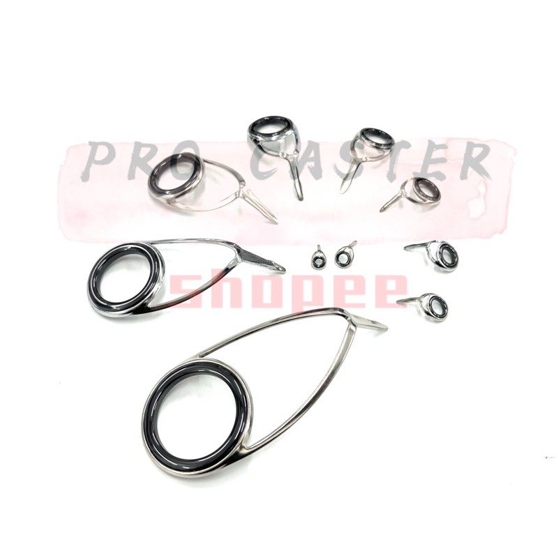 🔥MALAYSIA READY STOCK🔥SINGLE LEG FISHING ROD GUIDE #4-#30 KT/KL /CINCIN ...