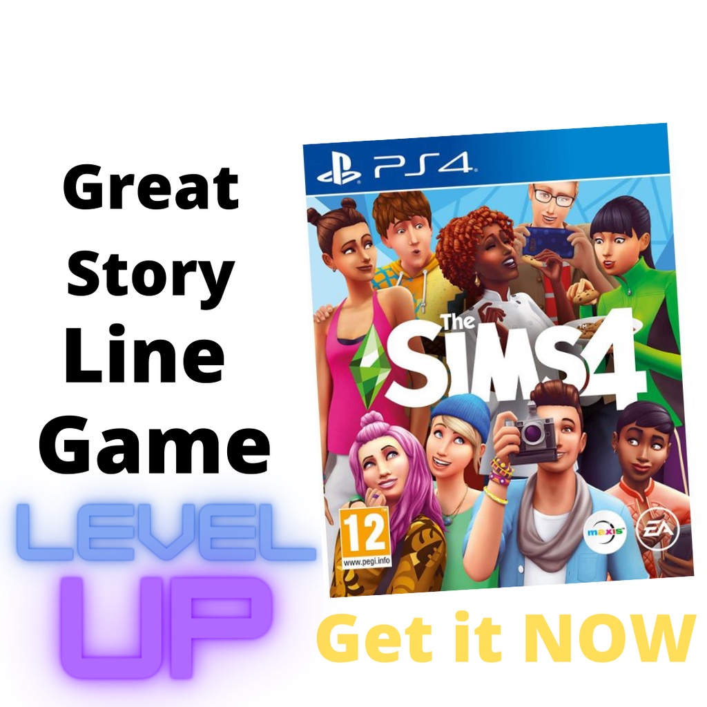 (Ready Stock) PS4 The Sims 4 Eng Version (Physical Disc) (R1) | Shopee ...