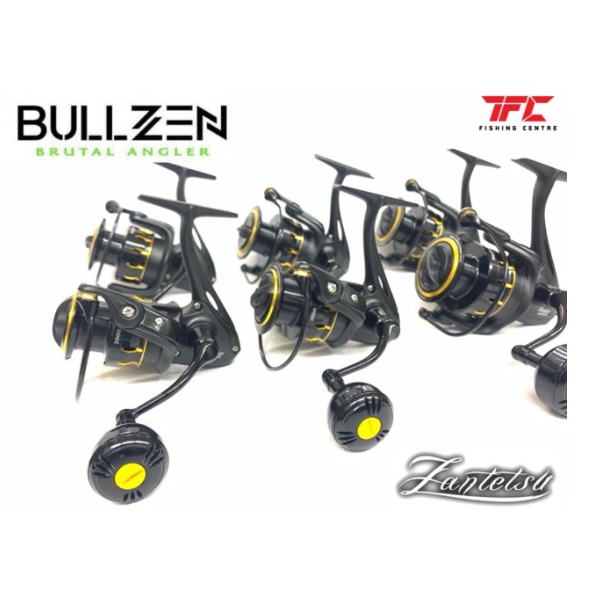 BULLZEN Zantetsu SW Spinning Reel | Shopee Malaysia