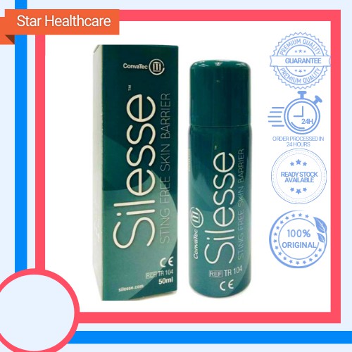 Convatec Silesse Sting Free Skin Barrier 50ml [Exp date: 09/27 ...