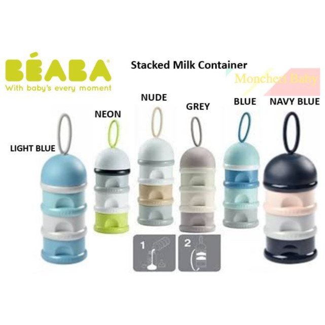 Beaba - Stacked Milk Container | Shopee Malaysia