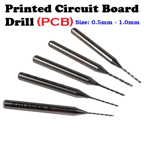 Printed Circuit Board Drill PCB Drill Bit (0.5mm - 1.0mm) | Shopee Malaysia