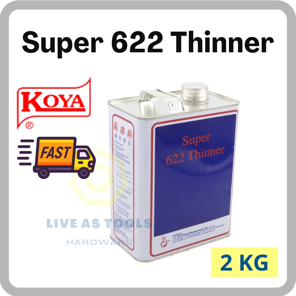 [KOYA] 622 Super Thinner 2kg / Paint Remover | Shopee Malaysia
