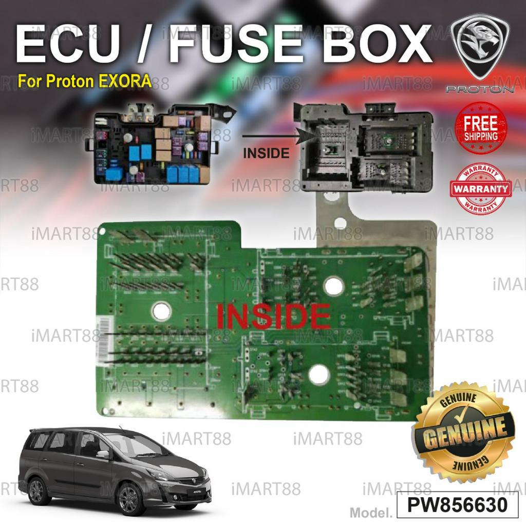 Original Proton Exora CPS CFE Turbo Bold Fuse Box ECU Board PW856630V1 Engine Junction Box IC ...