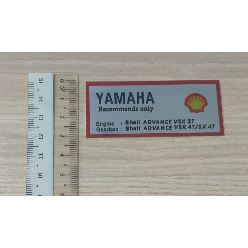 STICKER PARAS BUNYI / SHELL / BUATAN MALAYSIA / REMEMBER / DRIVE CHAIN ...