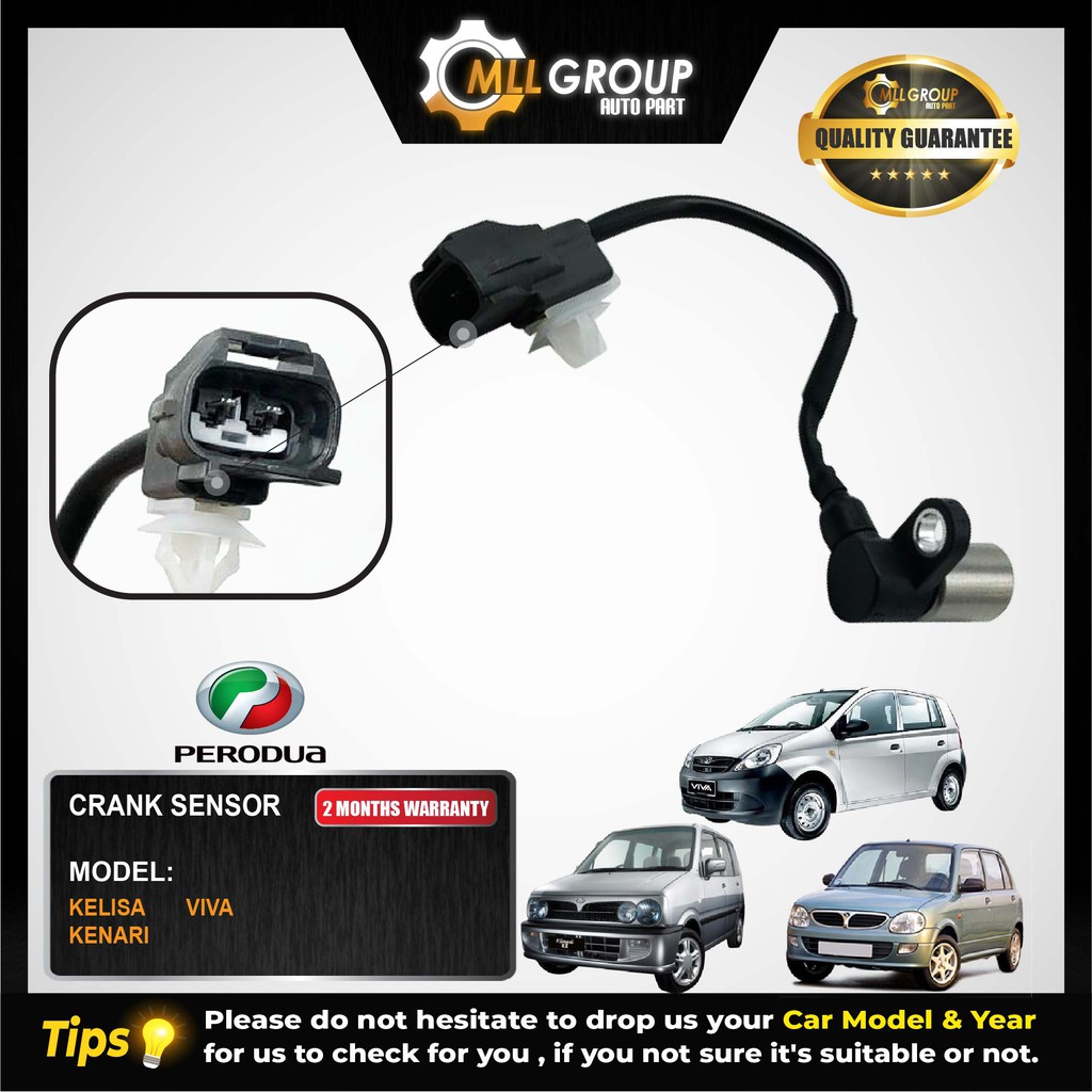 (MLL) PERODUA KELISA / KENARI / VIVA CRANK SENSOR | Shopee Malaysia