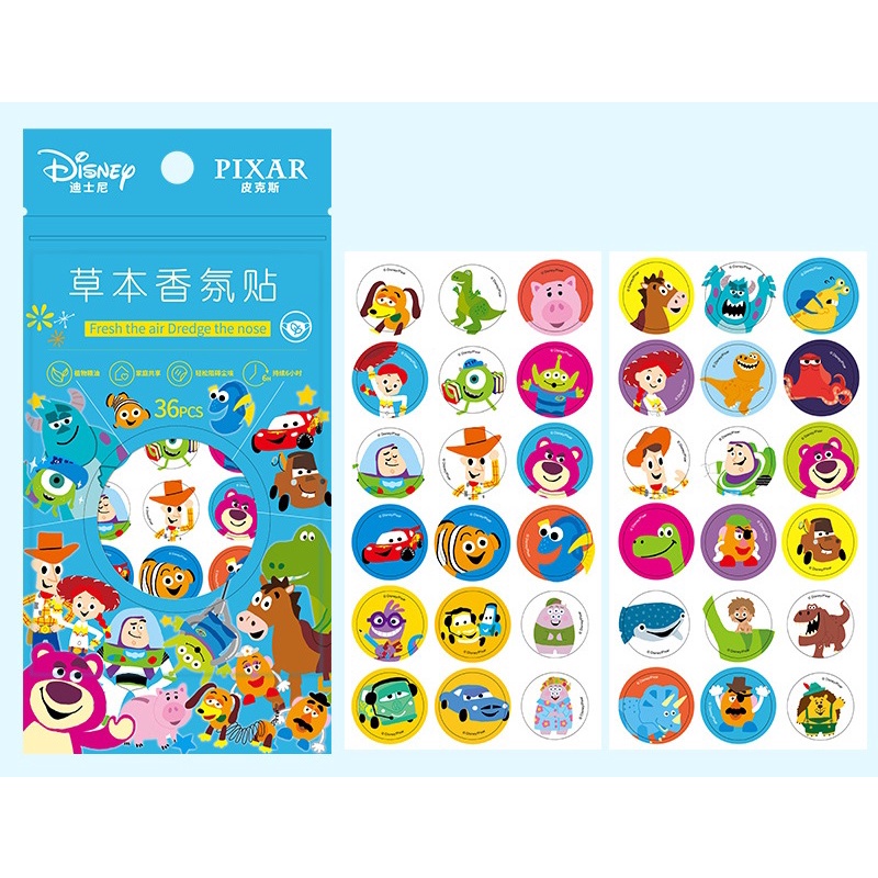 36pcs Mosquito Repellent Patch Sticker Disney Princess / Toy Story ...