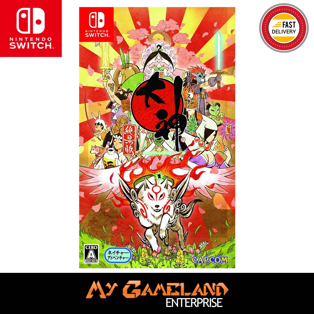 Nintendo Switch Okami HD(Asia)(English)(BRAND New) | Shopee Malaysia