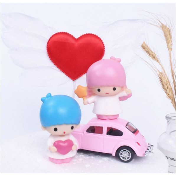 [Ready stock]Gemini Boy Girl Cake Decoration Cake Topper Prince ...