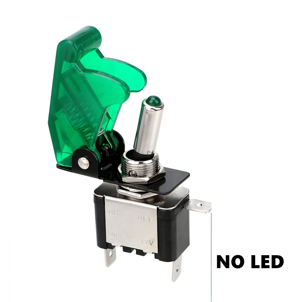 1PC 12V 20A Car Auto Cover LED Light Toggle Rocker Switch 3 way pin ...