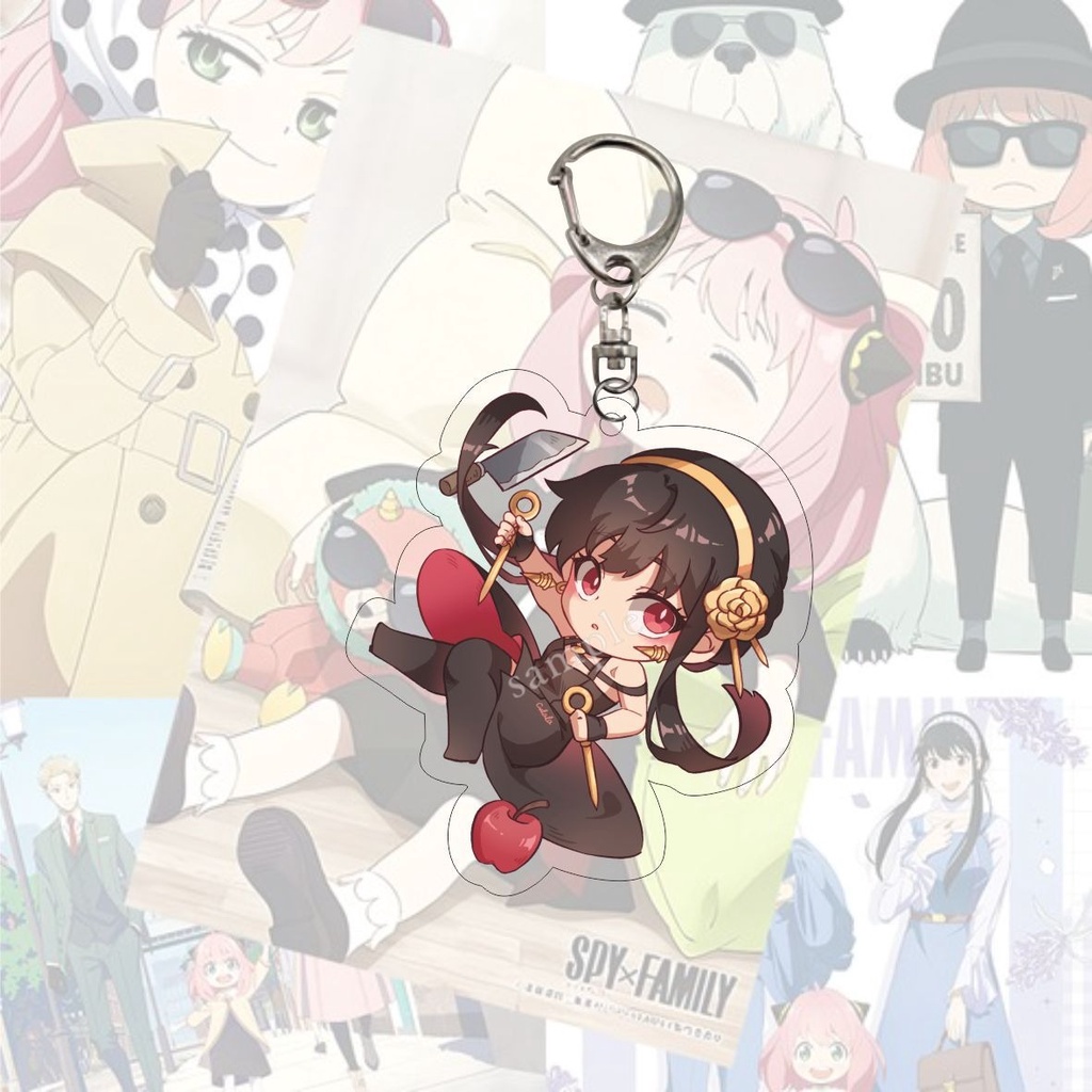 Spy x Family Key Chains Collection Gift - Anya Yor Loid Forger ...