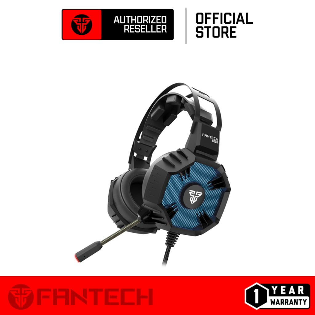 Fantech Hexagon Virtual 7.1 Surround Sound RGB Over-Ear Gaming Headset ...