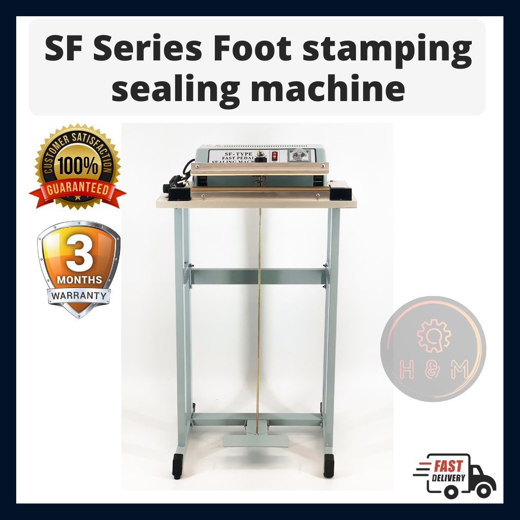 Foot stamping sealing machine 脚踏封口机 SF-300 / SF-800 (300mm / 800mm ...