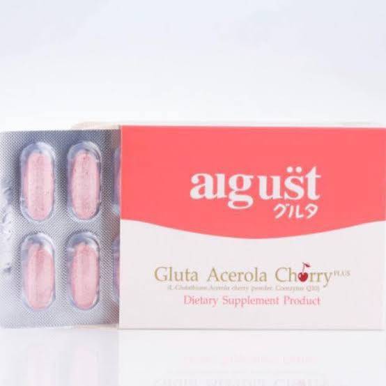 (1 Panel) VC Augusta Gluta Acerola Cherry Plus Octa (10 Tablets ...