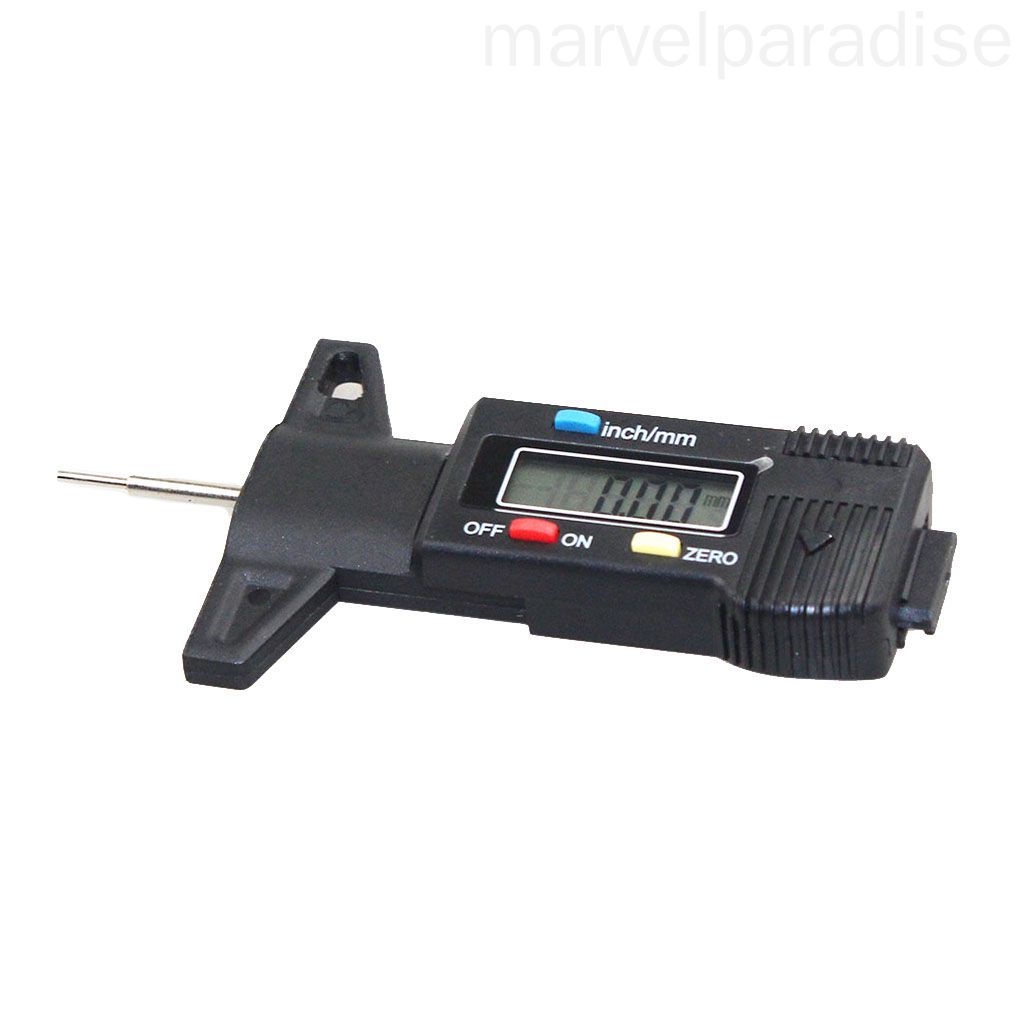 0-25MM Digital Display Electronic Tire Tread Depth Measurement Tool ...
