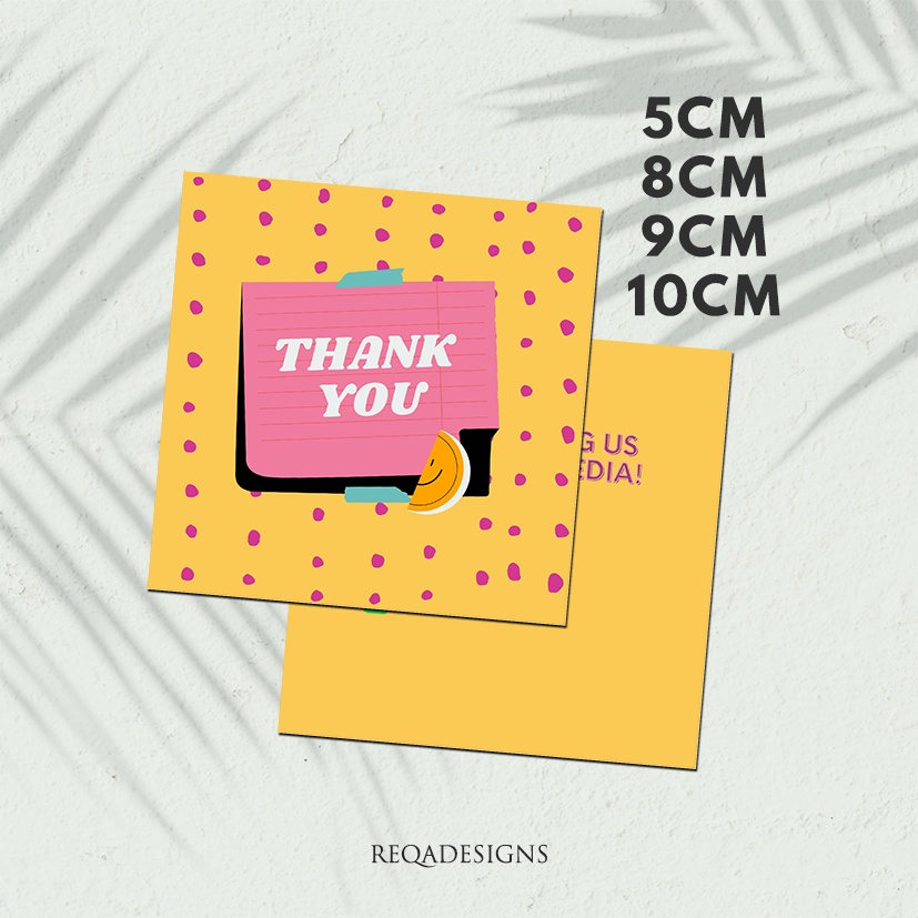 Card Printing SQUARE Loyalty Card / Thank You / Redemption Card ...