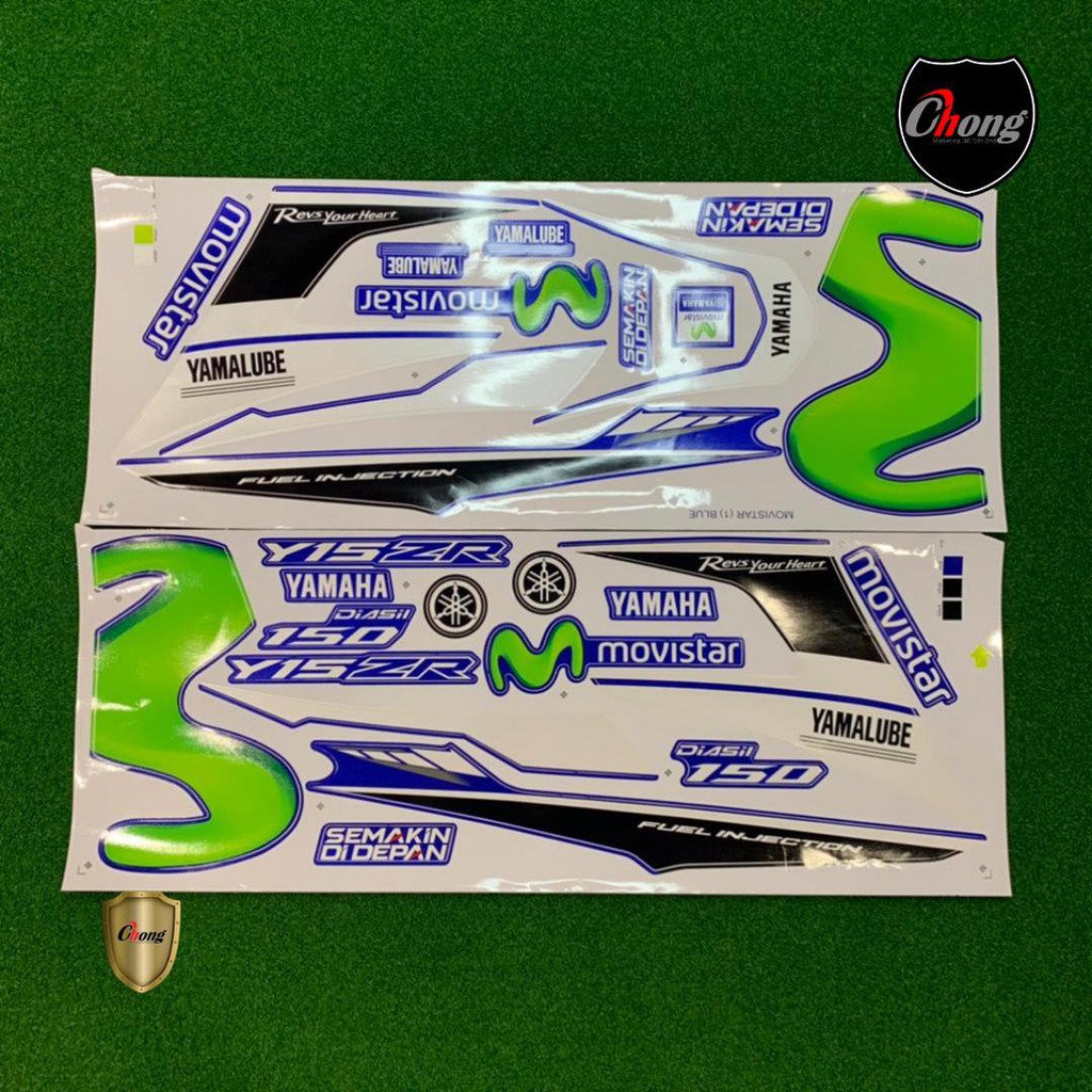 Y125Z (4) Movistar Body Stripe ( Sticker ) | Shopee Malaysia