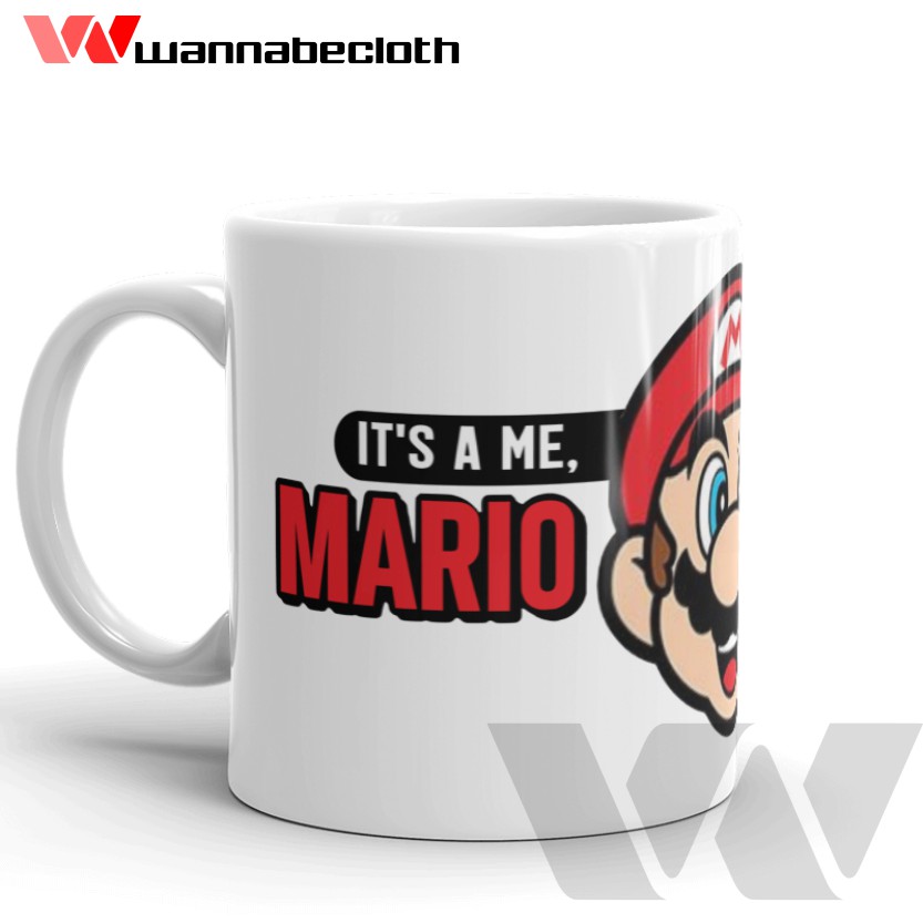 Glass Super Mario Bros Mug Super Mario Mug Children's Mug Custom ...