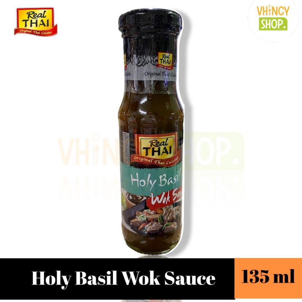 Real Thai Holy Basil Wok Sauce 135 ml | Shopee Malaysia