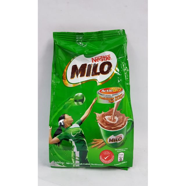 Nestle Milo Minuman Malt Coklat 400g/pkt | Shopee Malaysia