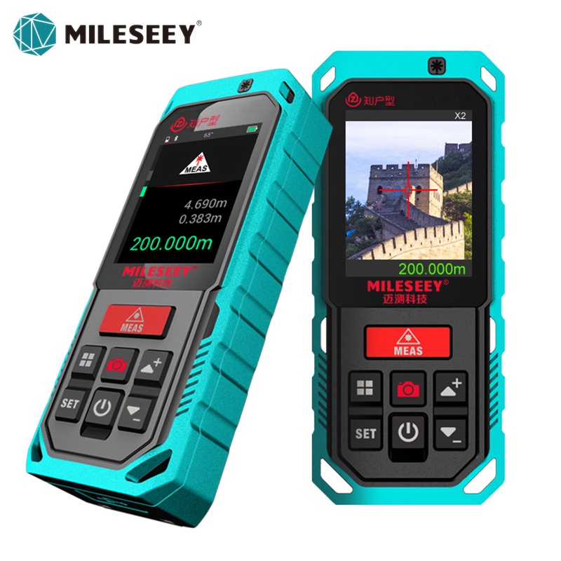 Mileseey S2 Camera Laser Distance Meter Professional Outdoor Bluetooth ...