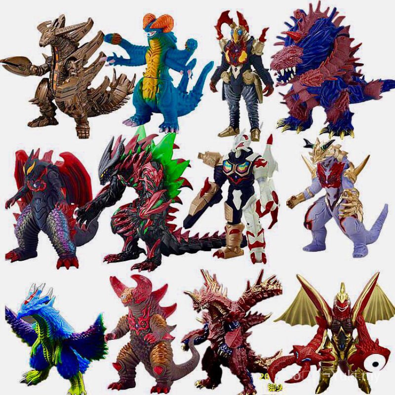 Soft Rubber Ultraman Monster Toy Doll Movable Doll Boy Toy Monster ...