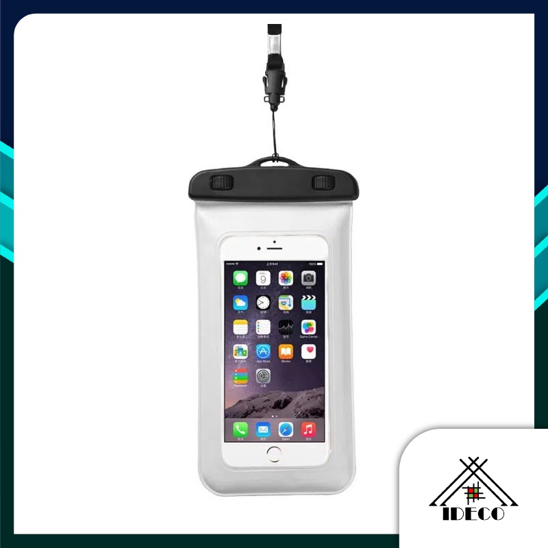 iDECO Mobile Phone Waterproof Bag Floating Airbag Inflatable Touch ...