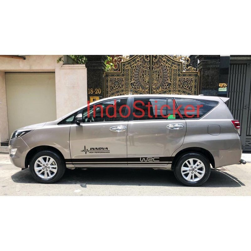 Toyota Innova car stickers Toyota Innova WRC body stickers | Shopee ...