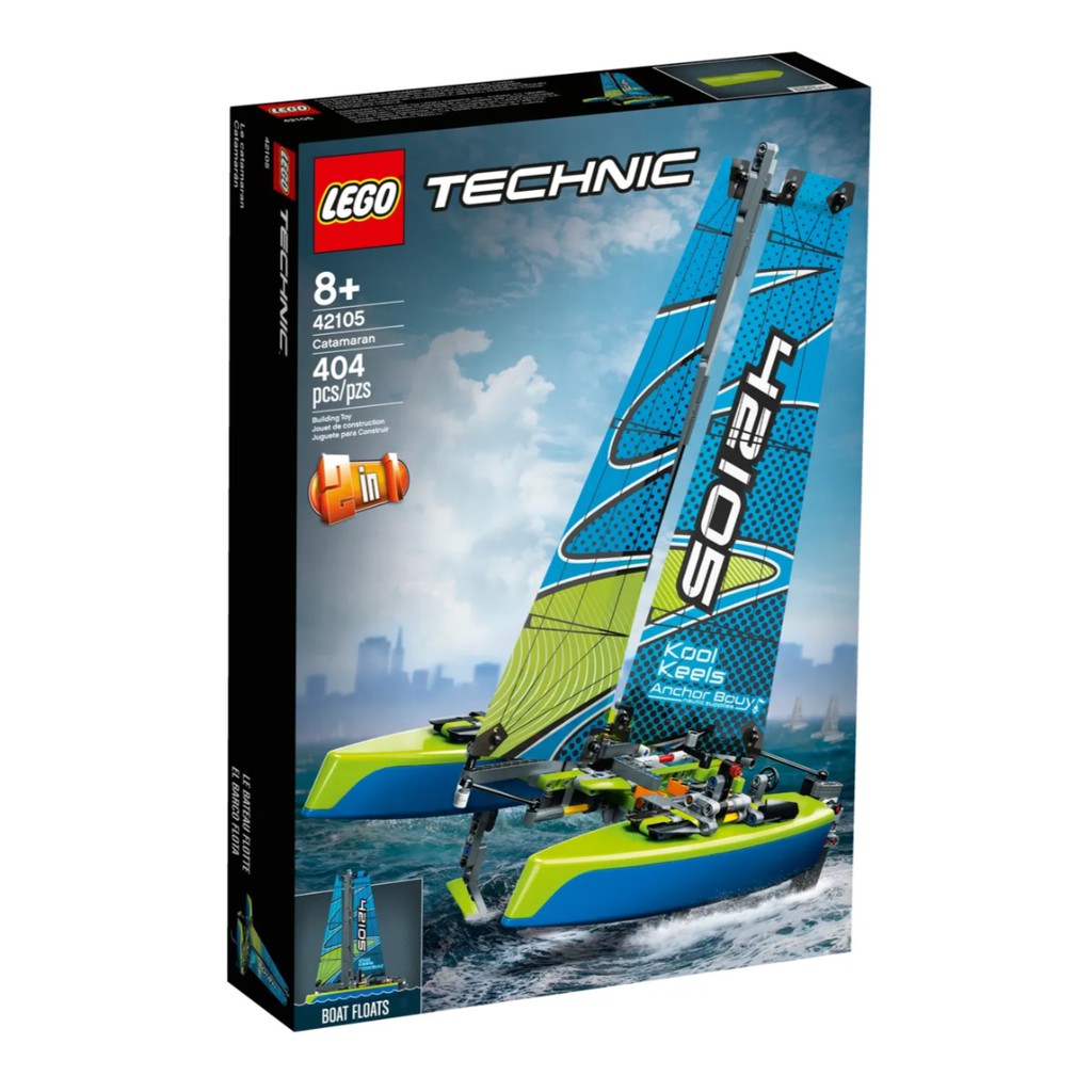 [dBrick] LEGO® Technic™ 42105 Catamaran | Shopee Malaysia
