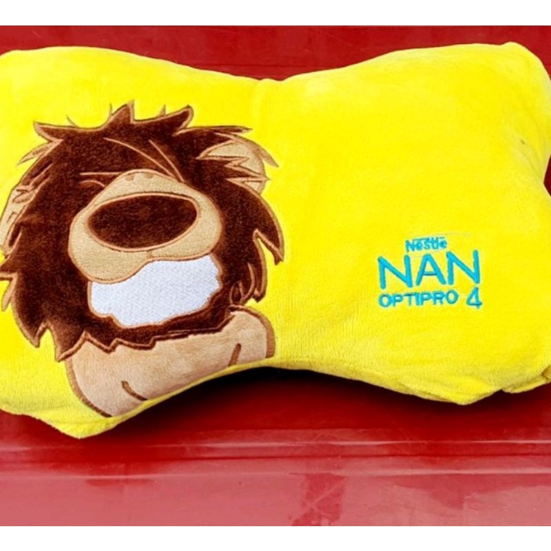 Car pillow - lion shape (Nestle gift) | Shopee Malaysia
