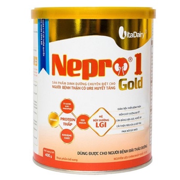Nepro 1 Gold Milk For kidney patients with increased blood URE - 400g ...