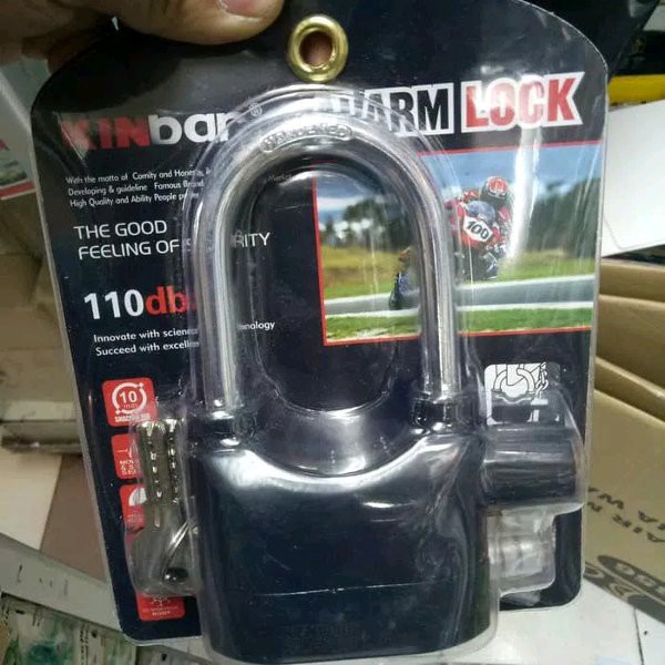 Anti-Theft Kinbar Siren Alarm Padlock latipojunaida | Shopee Malaysia