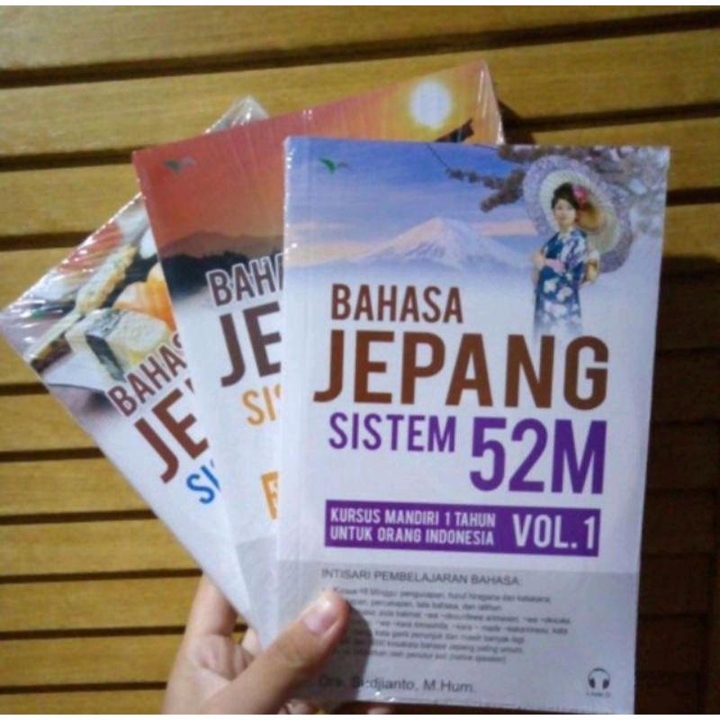 Japanese system 52M vol. 1,2 and 3 (package of 3 books) | Shopee Malaysia