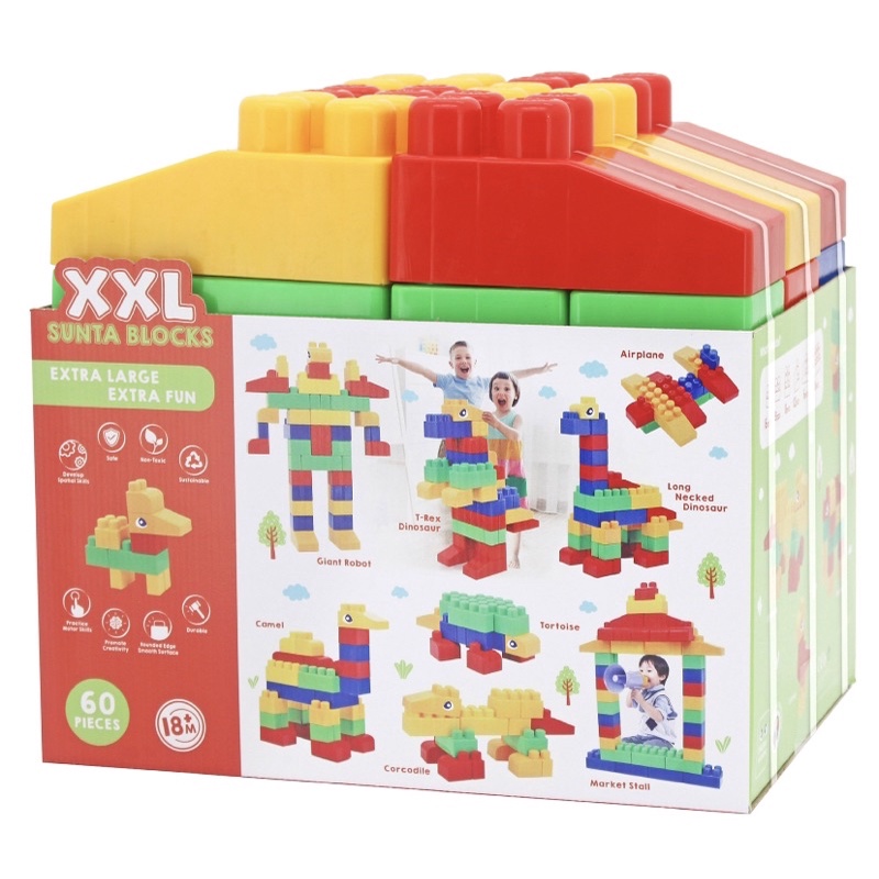 BIG BLOCKS, BLOK BESAR TASKA TADIKA , JUMBO Blocks ,Super Big Blocks ...