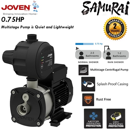 JOVEN AUTOMATICS DOMESTICS WATER PUMP 0.75HP JHP3-40 | Shopee Malaysia