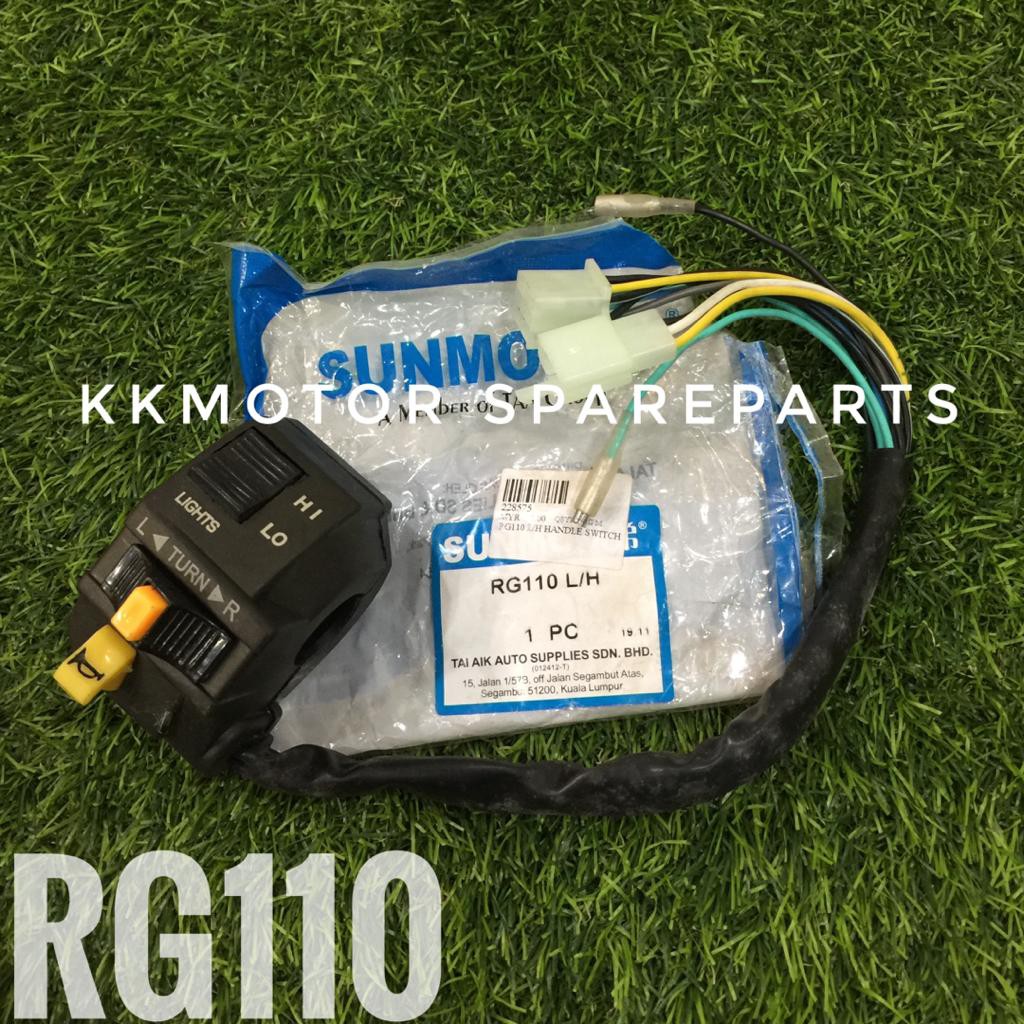 SUZUKI RG RG110 SPORT // RGV RG120 HANDLE SWITCH LEFT RIGHT KIRI KANAN ...