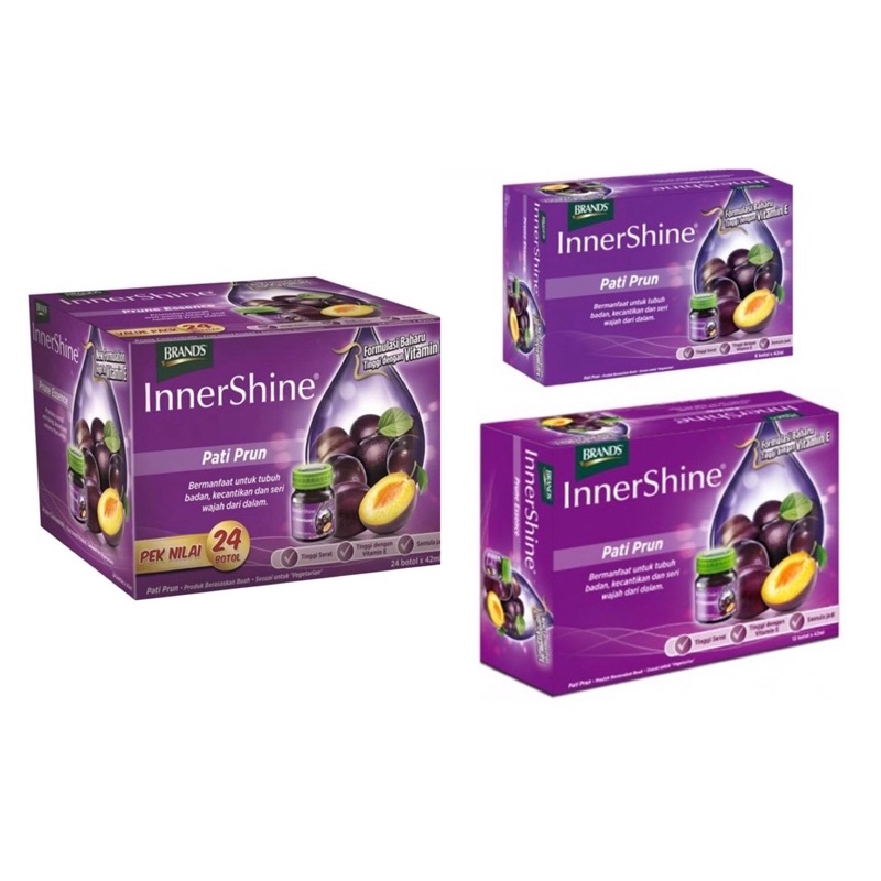 Brands InnerShine Prunes Essence 24bottlesx42ml | Shopee Malaysia