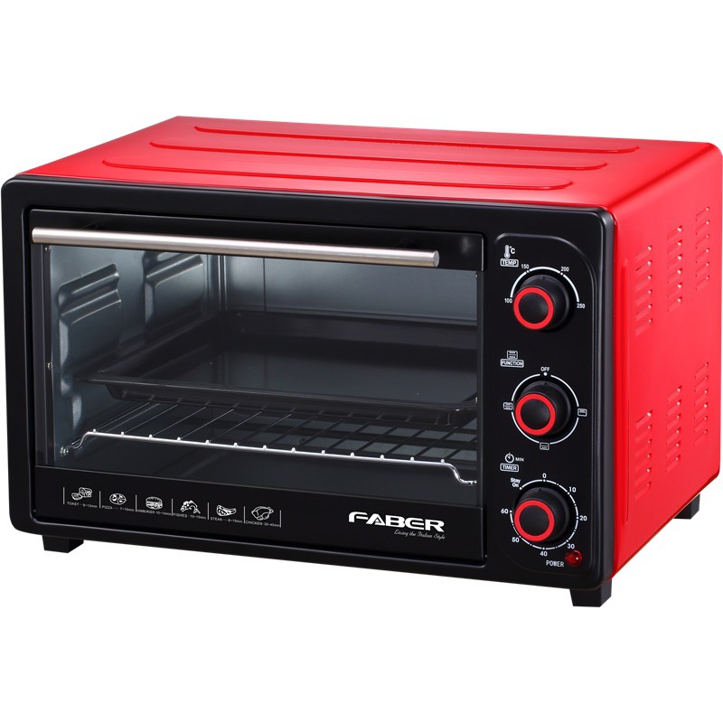 Faber Electric Oven 26L FEO R26 RED | Shopee Malaysia