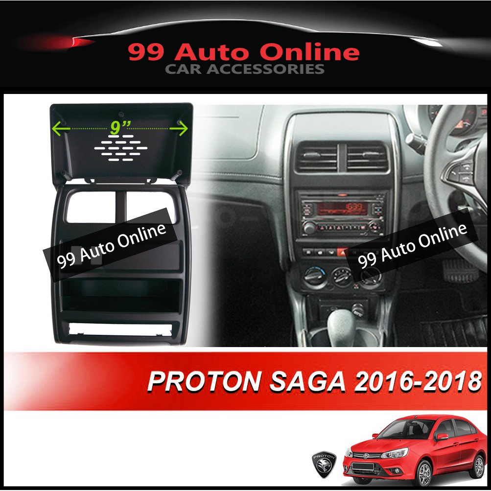 Android Player Casing 9" Proton Saga 2016-2018 | Shopee Malaysia