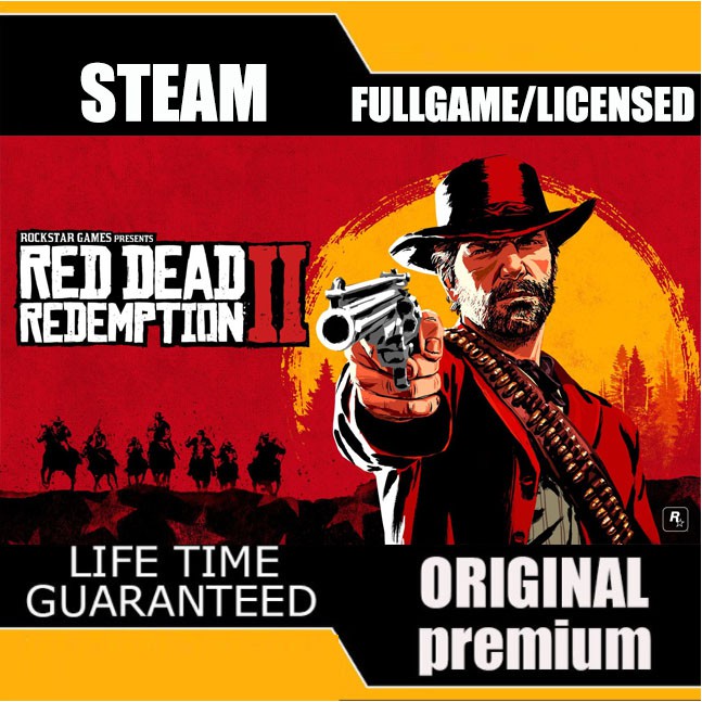 STEAM Red Dead Redemption 2 RDR 2 |FULL GAME| LIFETIME GUARANTEE ...