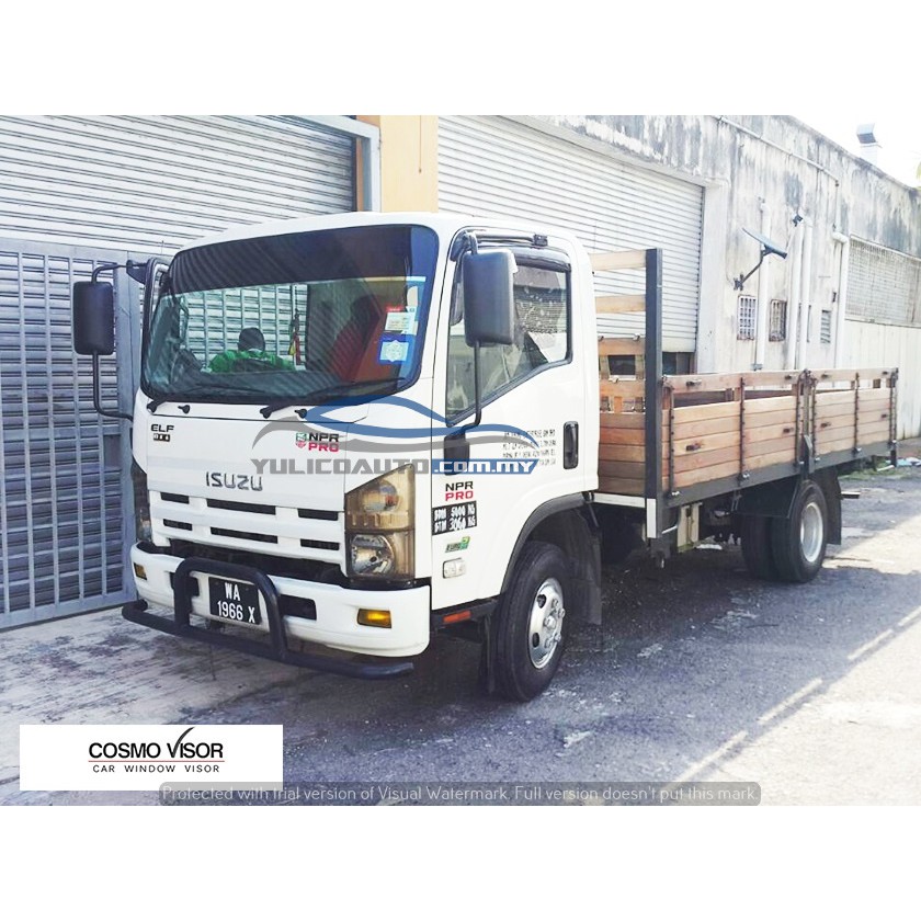 OEM 4” ISUZU ELF NPR PRO LORRY (1 TON) DOOR/WINDOW VISOR FOR YEAR 15 ...
